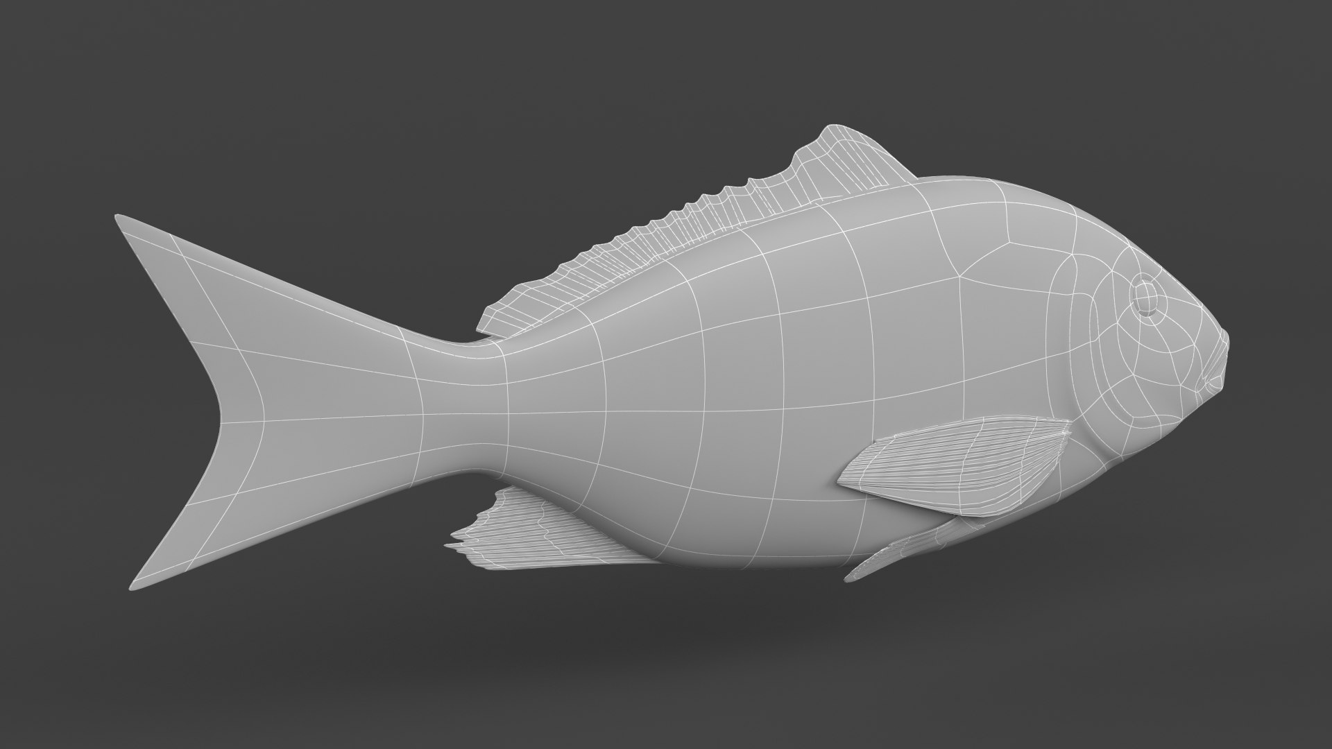 3D Red Snapper Fish - TurboSquid 1966833