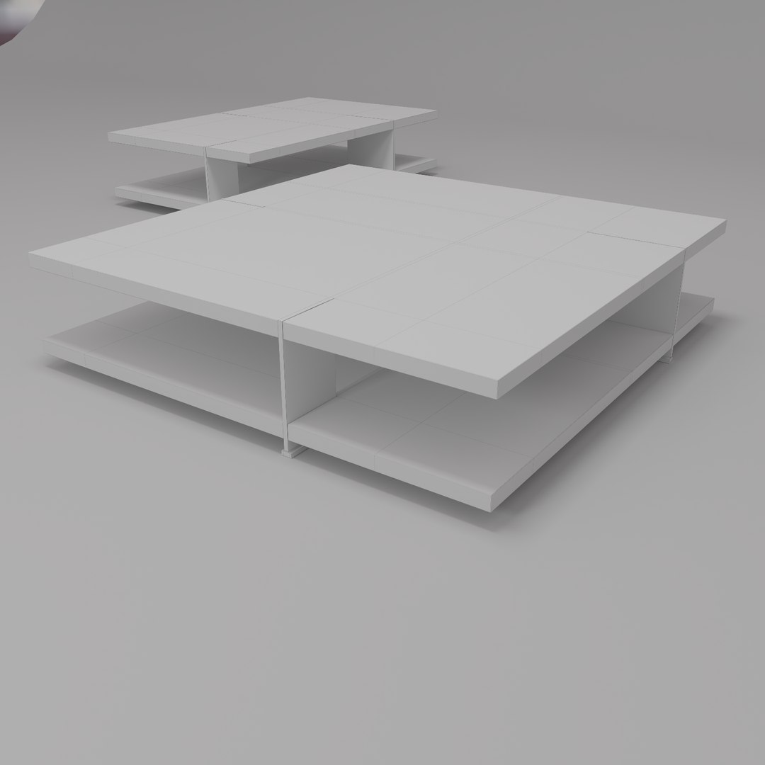 Poliform Cofee Table Bristol 3D Model - TurboSquid 1218456