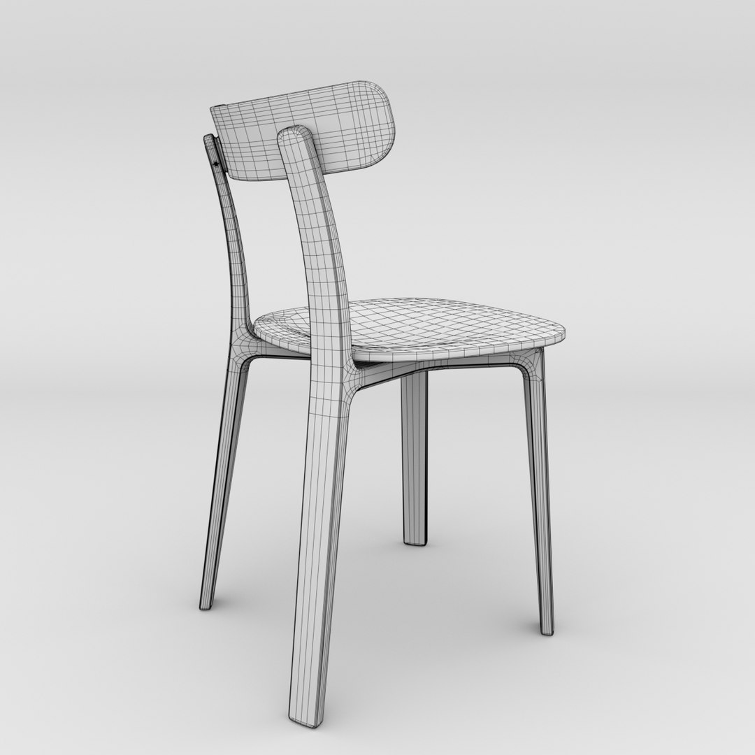 3D interior vitra plastic chair model - TurboSquid 1251543
