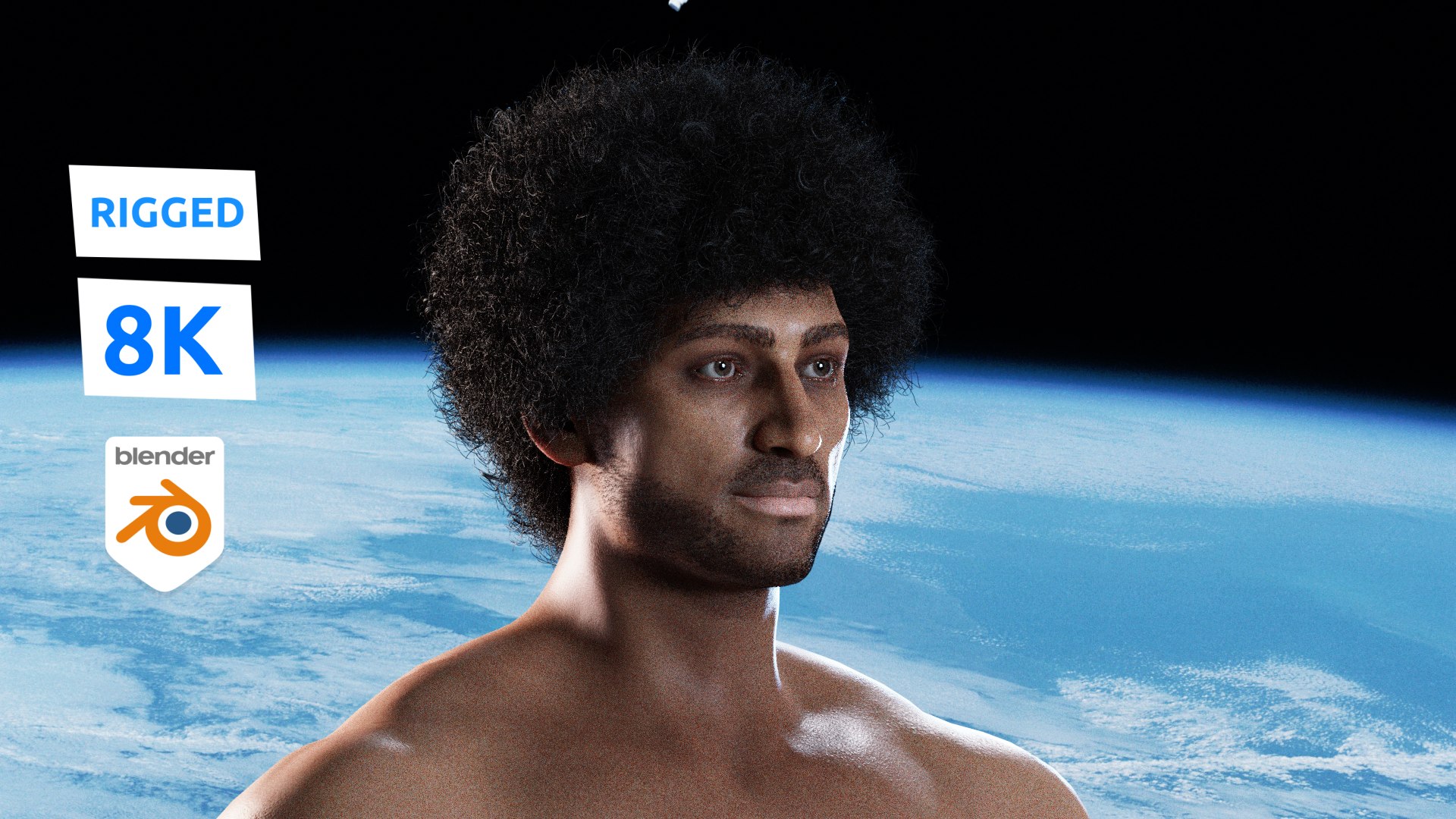 Evar - Blender Rigged Character 3D Model - TurboSquid 1997399