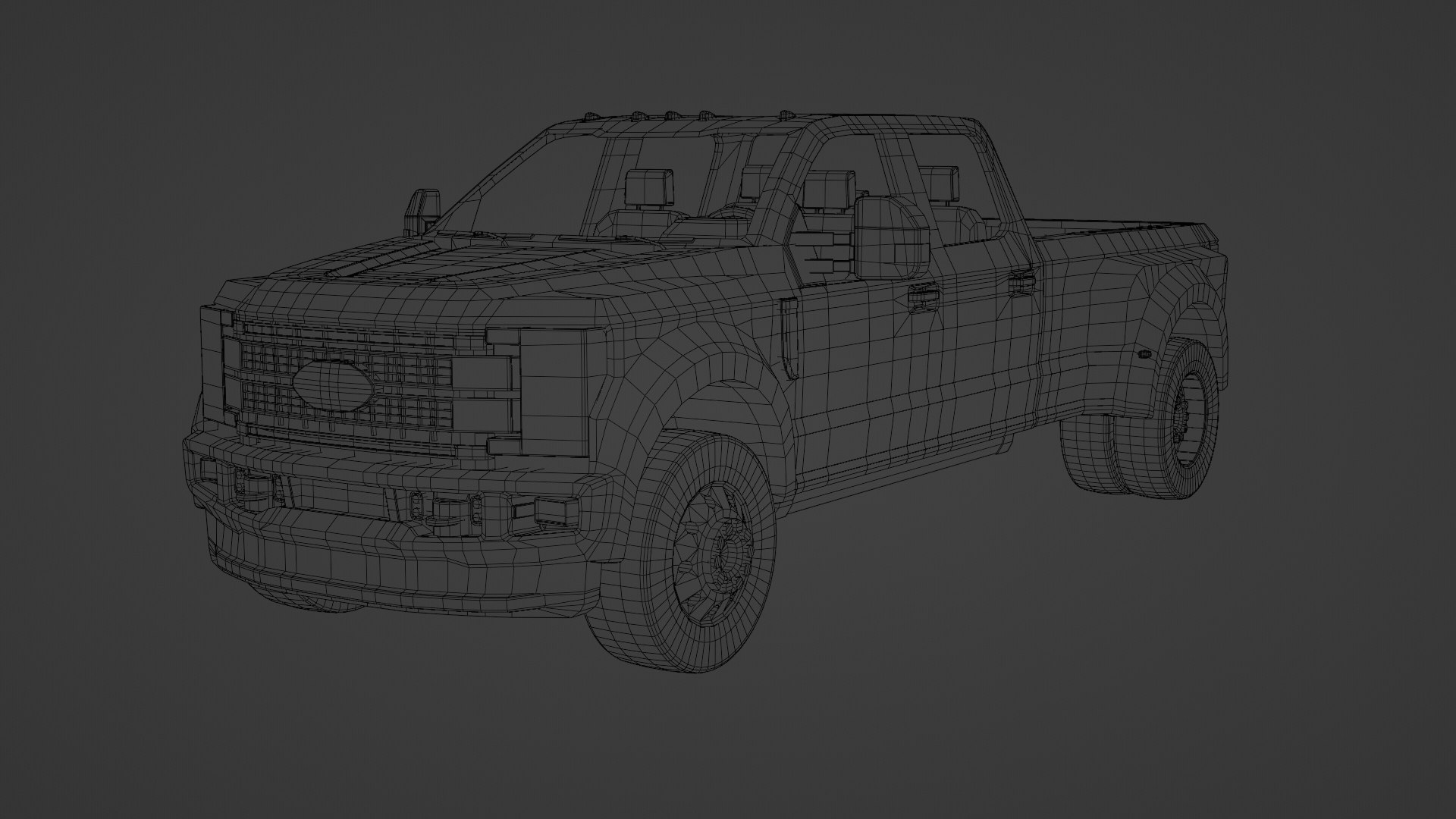 Ford F450 3D Model - TurboSquid 1966974
