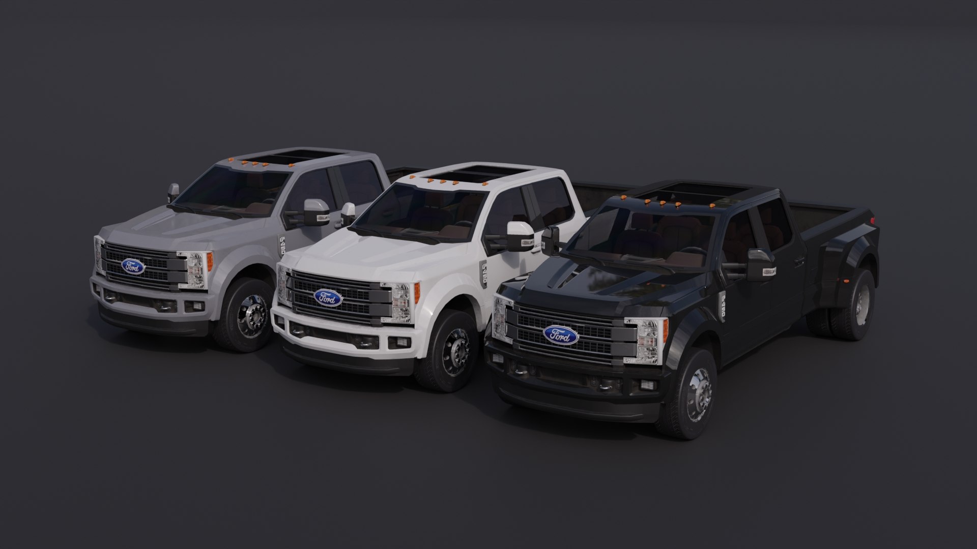 Ford F450 3D Model - TurboSquid 1966974