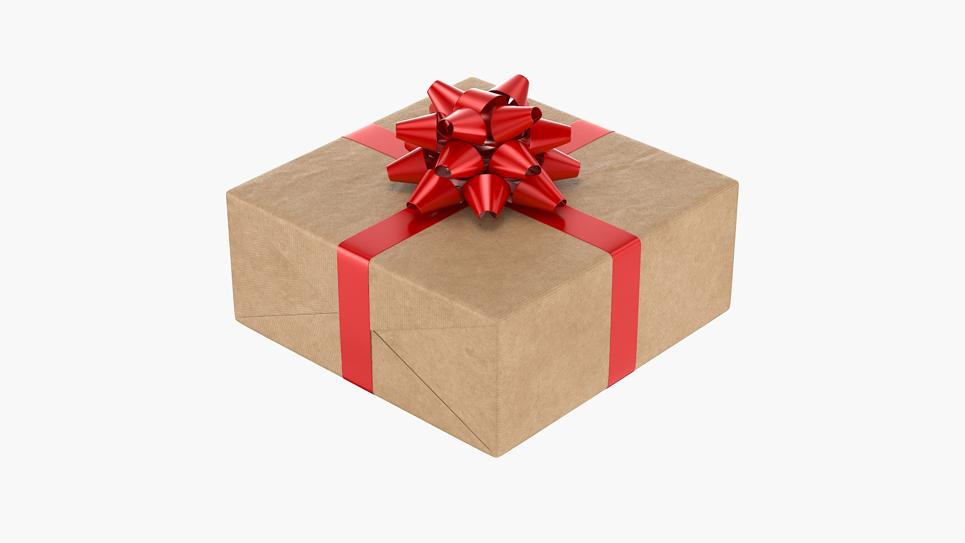 3D Wrapped Gift Box 7 V2 Model - TurboSquid 2294837