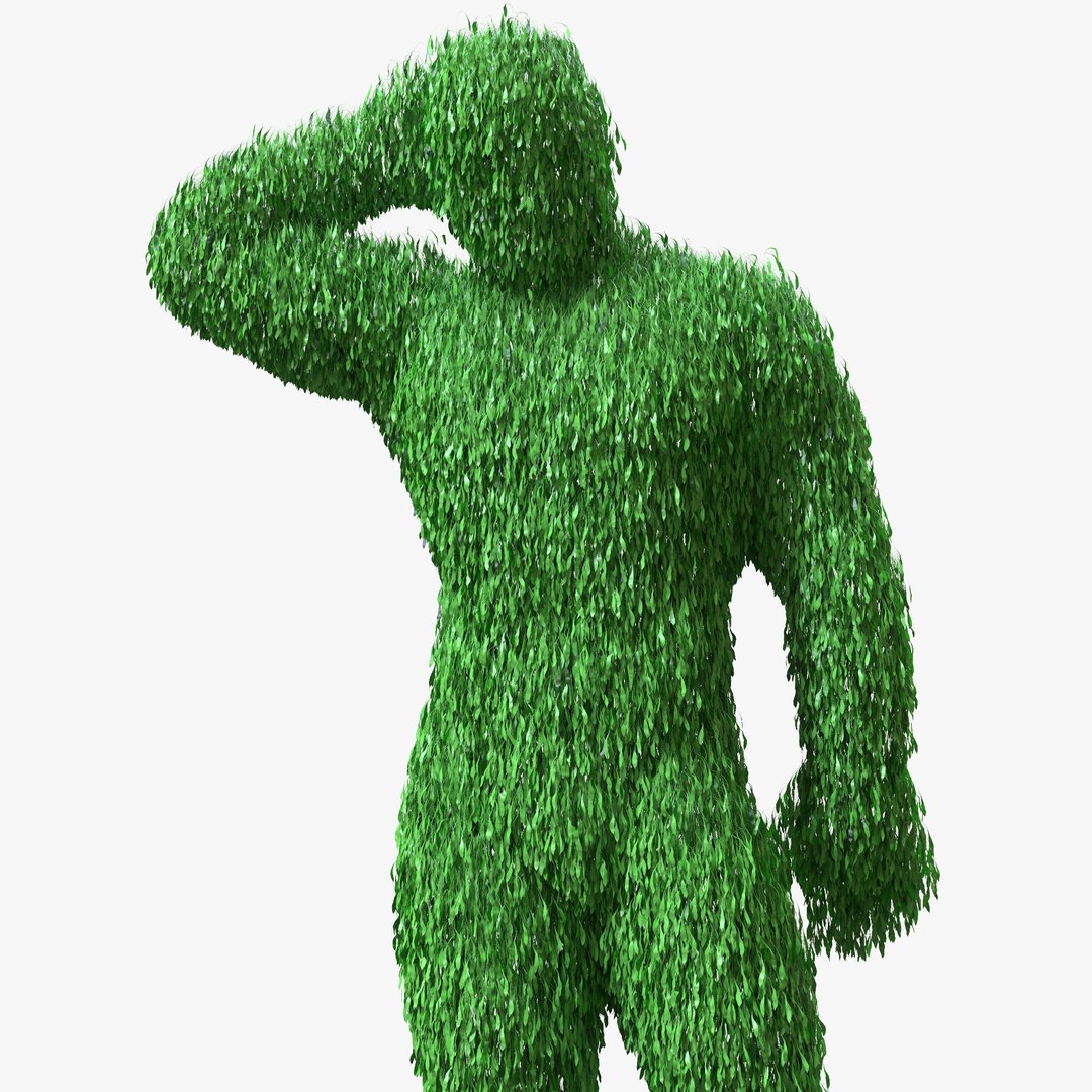 3D Model Human Topiary Garden Sculptures - TurboSquid 1917876