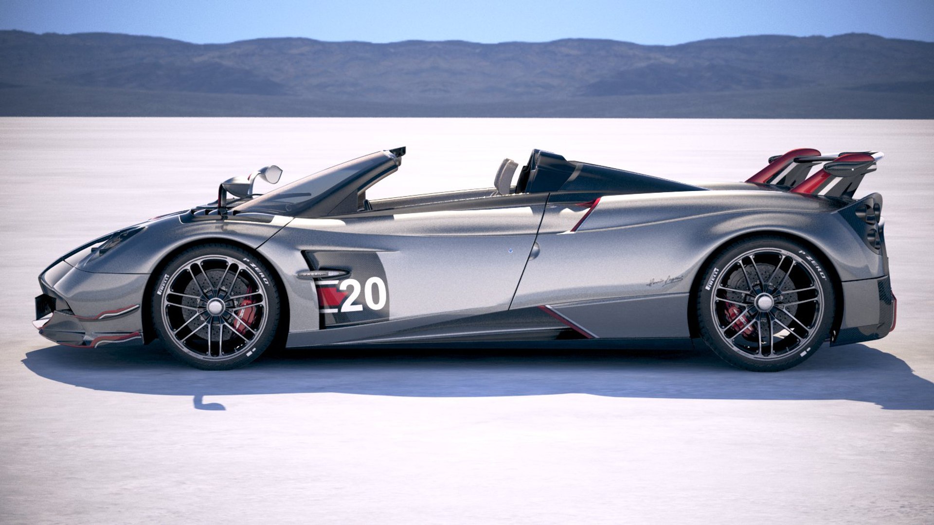 3D Pagani Huayra Roadster Model - TurboSquid 1440794