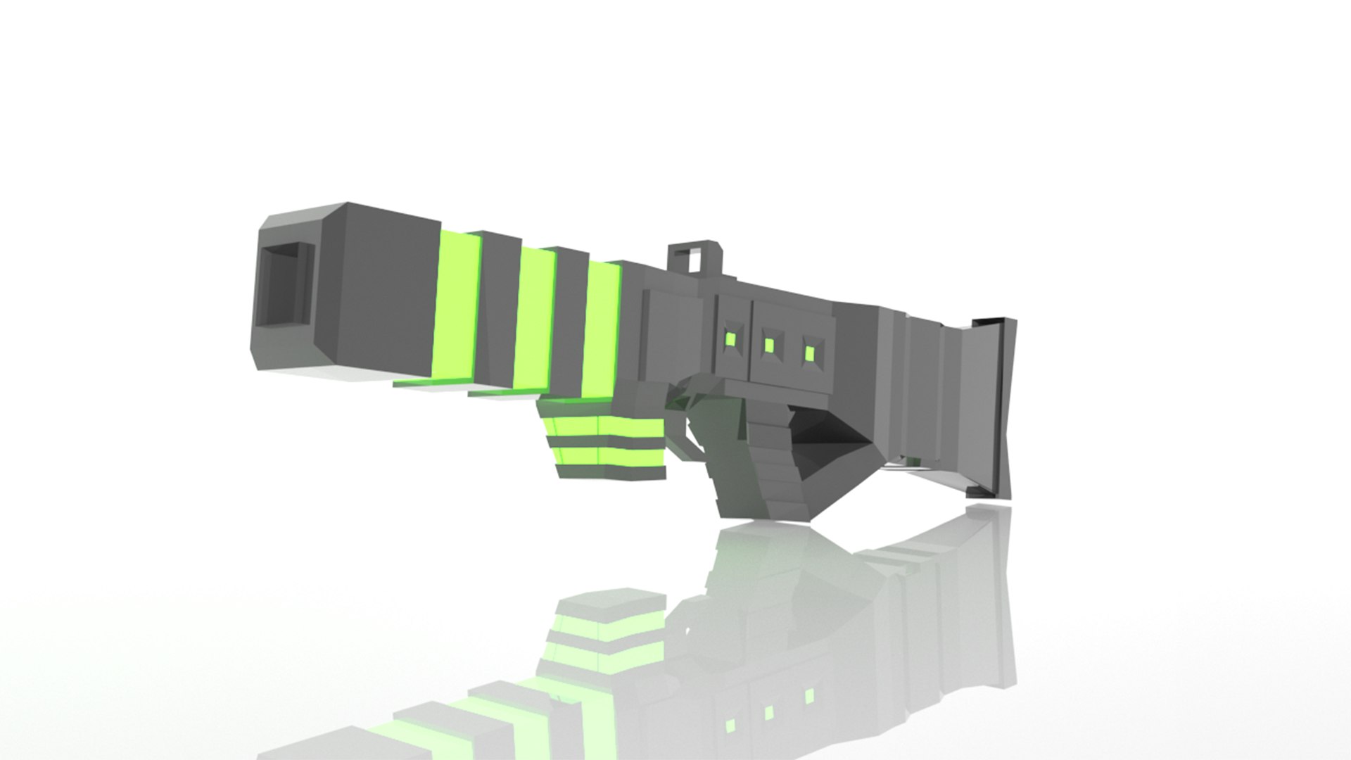 Free Low Poly Rifle 3D - TurboSquid 1789981
