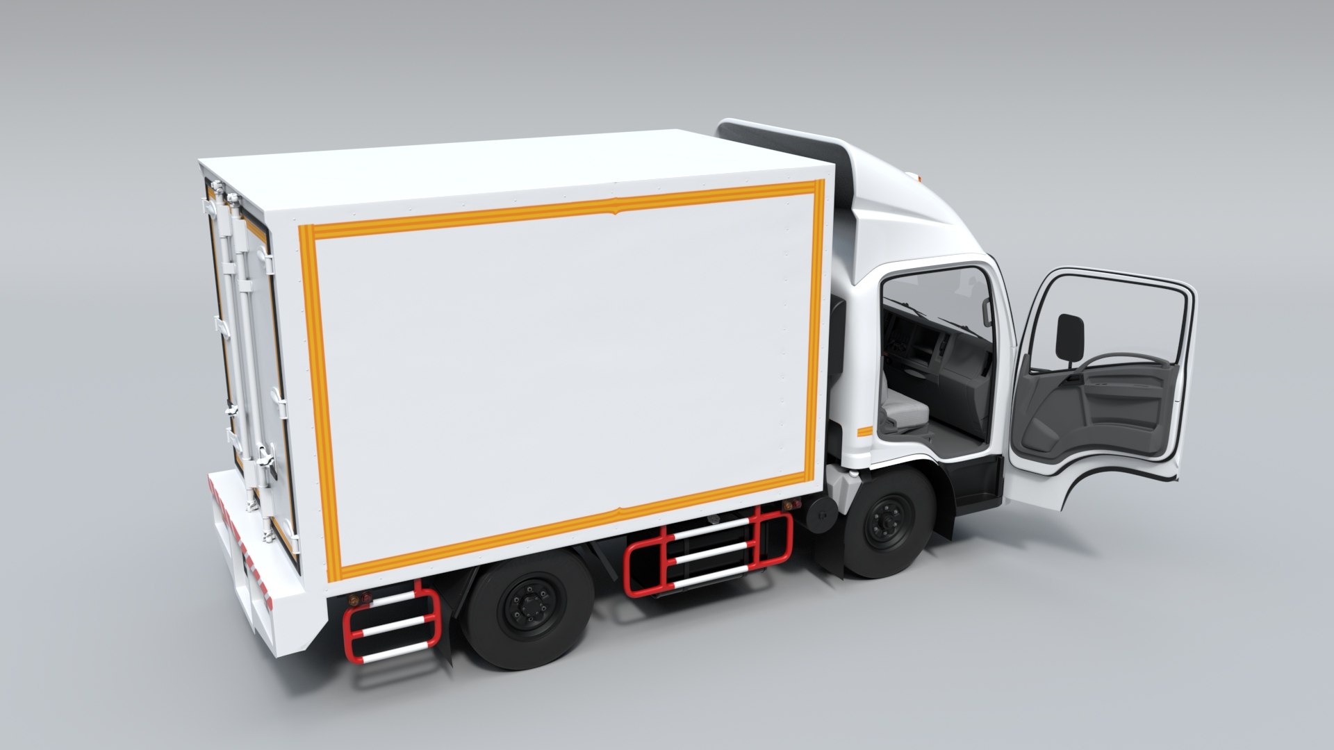 ISUZU NLR130 3D Model - TurboSquid 2032544