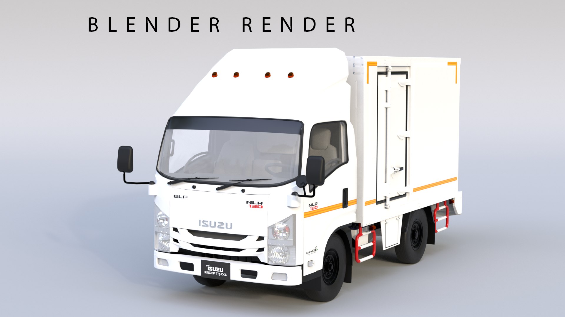 ISUZU NLR130 3D Model - TurboSquid 2032544