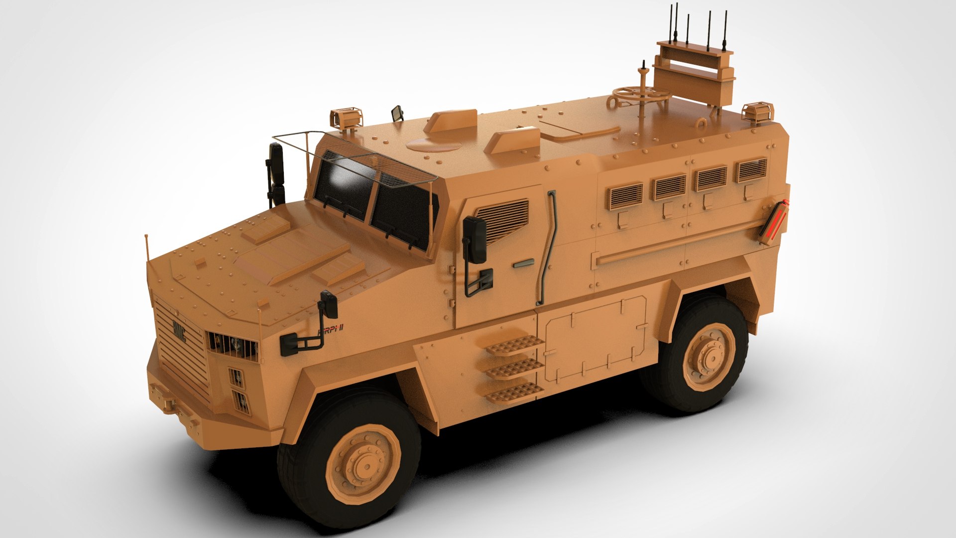 Kirpi Bmc 3D Model - TurboSquid 1463517