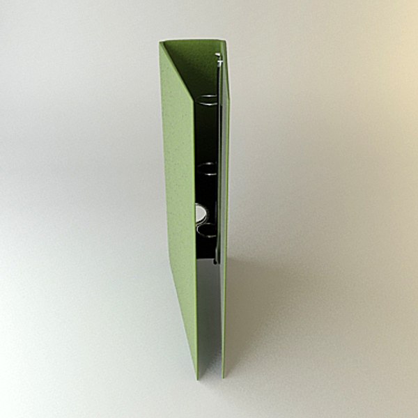 pack binders 3d model