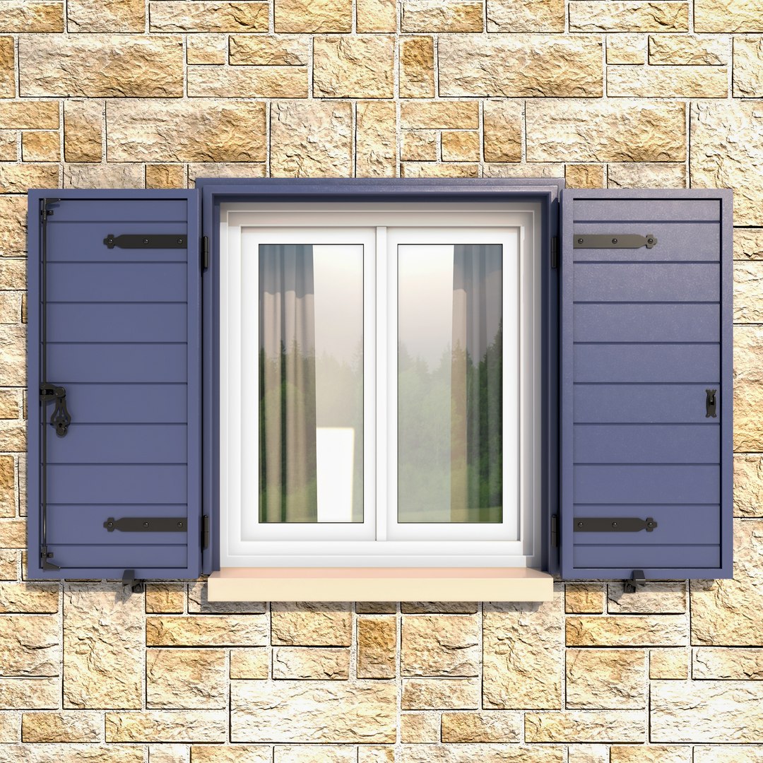 3D Aluminium Shutter Exterior Model - TurboSquid 1555338