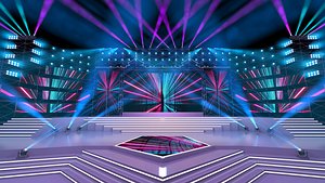 Blender Stage Models | TurboSquid