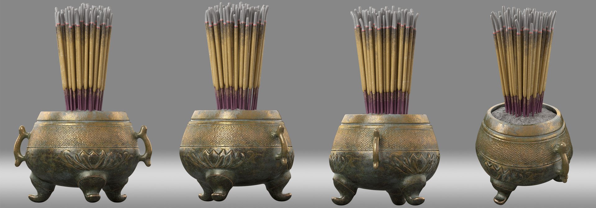 3D Censer Ancient China - TurboSquid 1493998