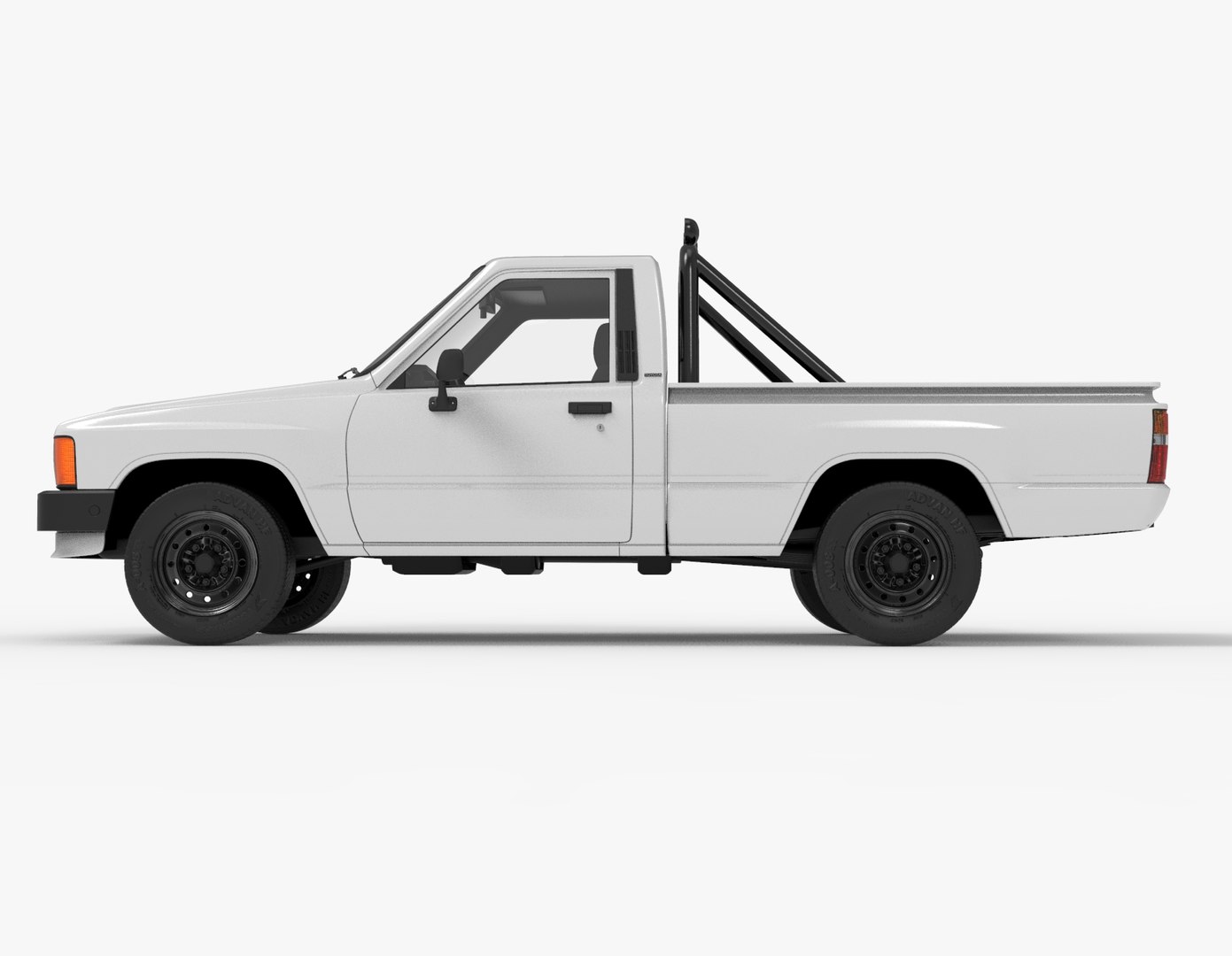 3D Toyota Hilux 1983-1988 Pickup - TurboSquid 1229864