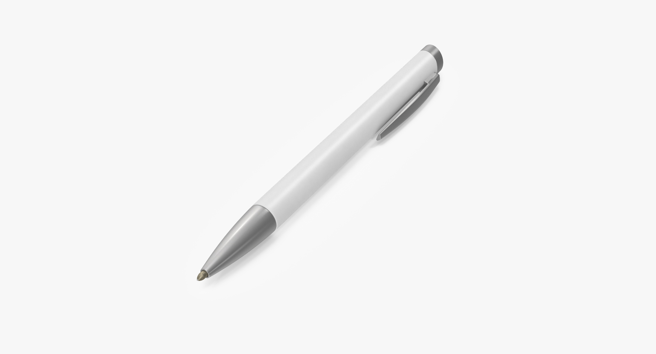 Promotional ink pens mockup 3D model - TurboSquid 1235859