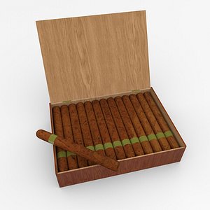 Cigar Box 3D Models for Download | TurboSquid