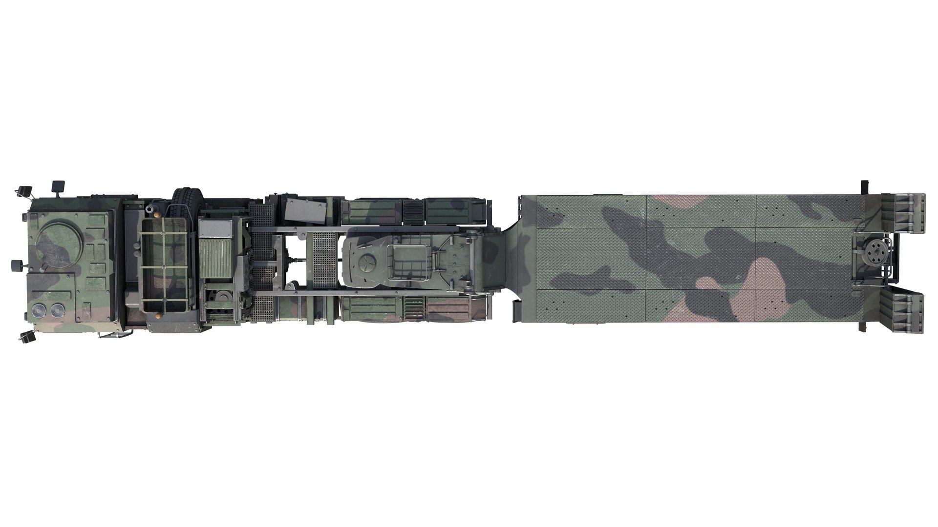 3D Model Rheinmetall HX81 Military Truck With Troller - TurboSquid 2243964