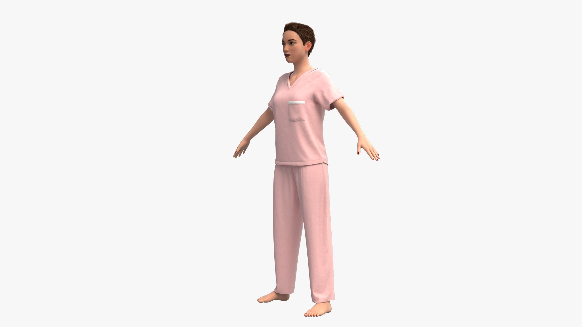 3D Medical Cloth Female Collection 4 Colors PBR 8K model - TurboSquid ...