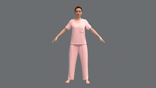 3D Medical Cloth Female Collection 4 Colors PBR 8K model - TurboSquid ...