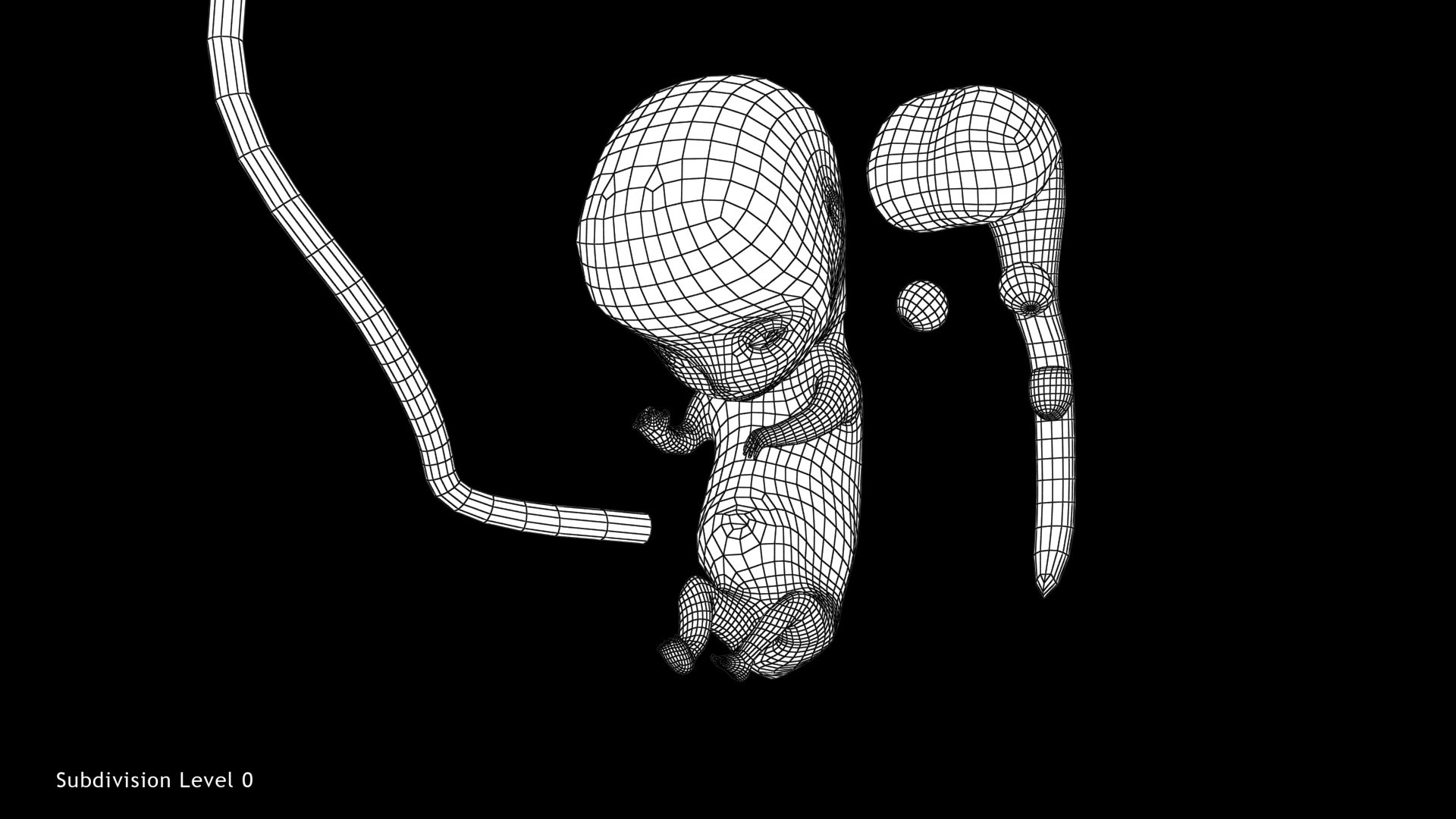10 Weeks Human Fetus 3D Model - TurboSquid 2036586
