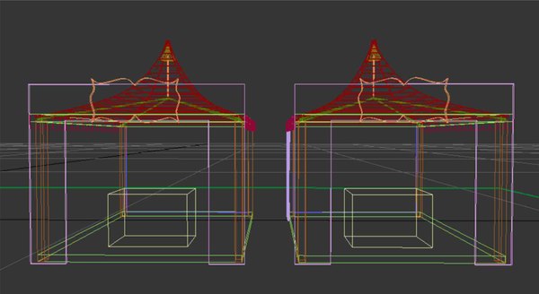 Booth carnival tent gate model - TurboSquid 1530616