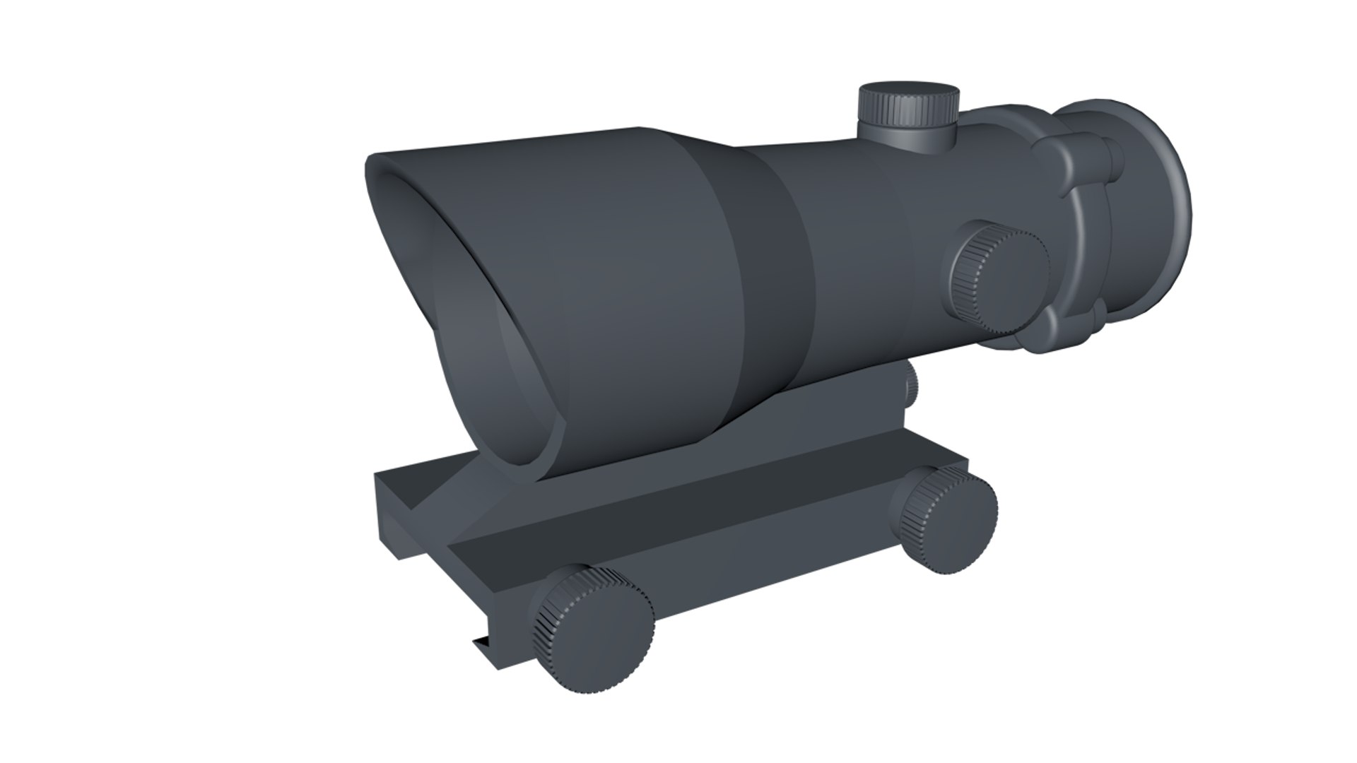 3d Acog Scope Model