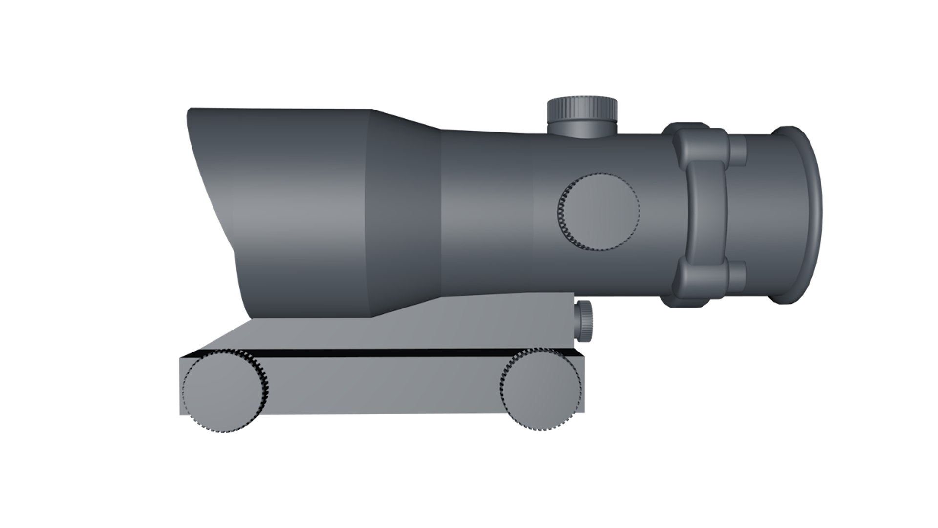 3d Acog Scope Model