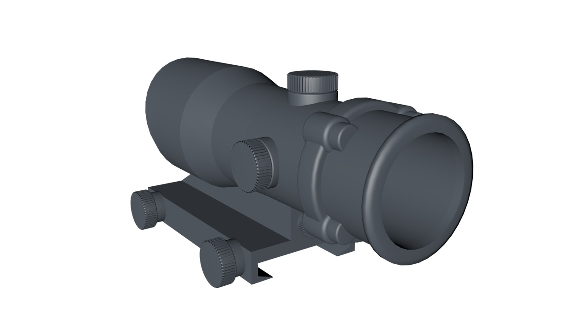 3d Acog Scope Model