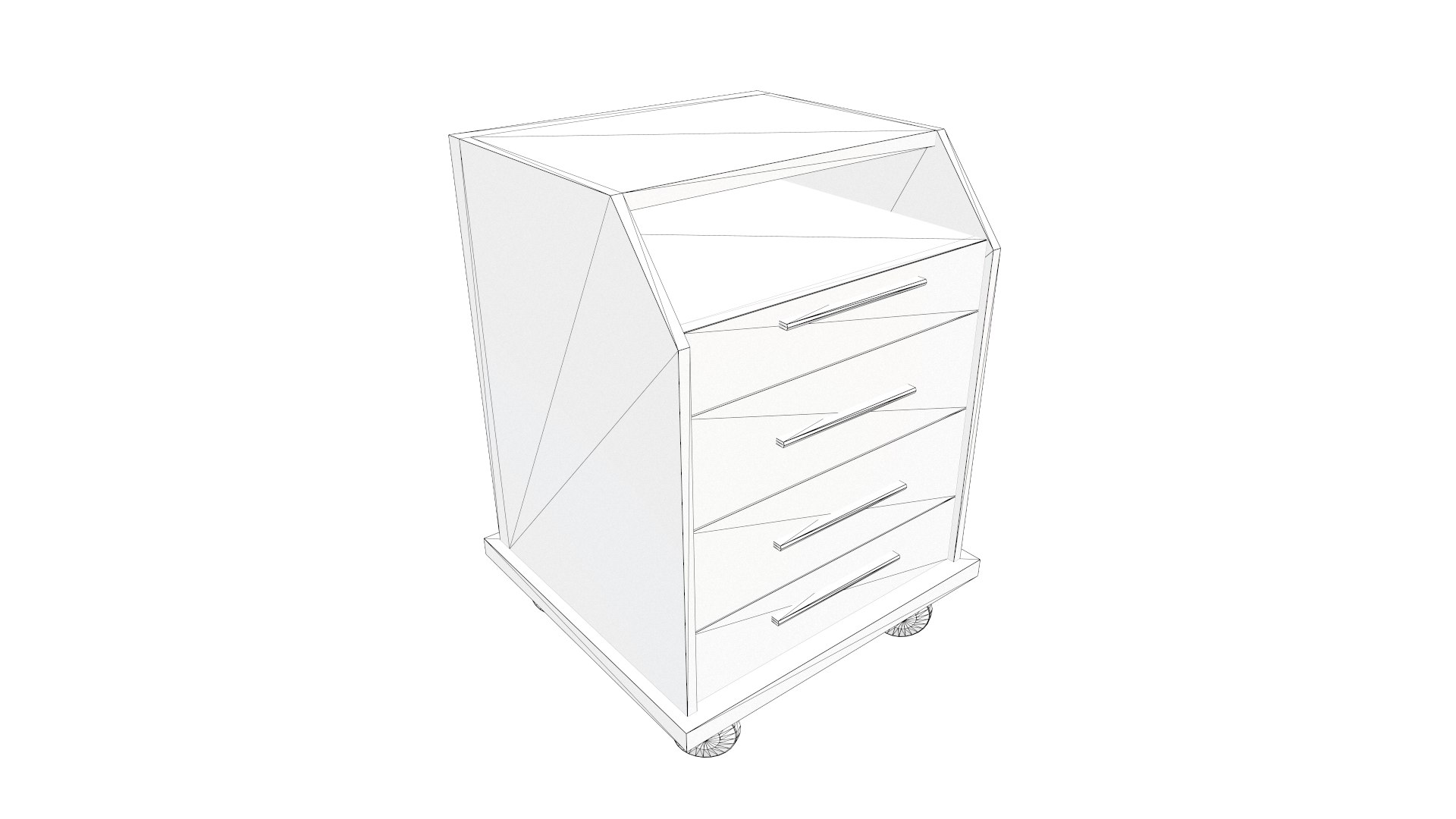 3D Counter Table - TurboSquid 2172769