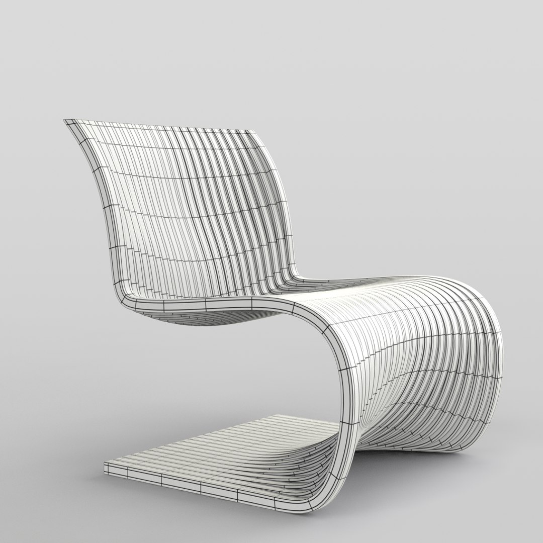 Piegatto efi s chair 3D model - TurboSquid 1158291