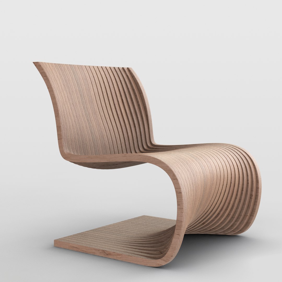 Piegatto efi s chair 3D model - TurboSquid 1158291