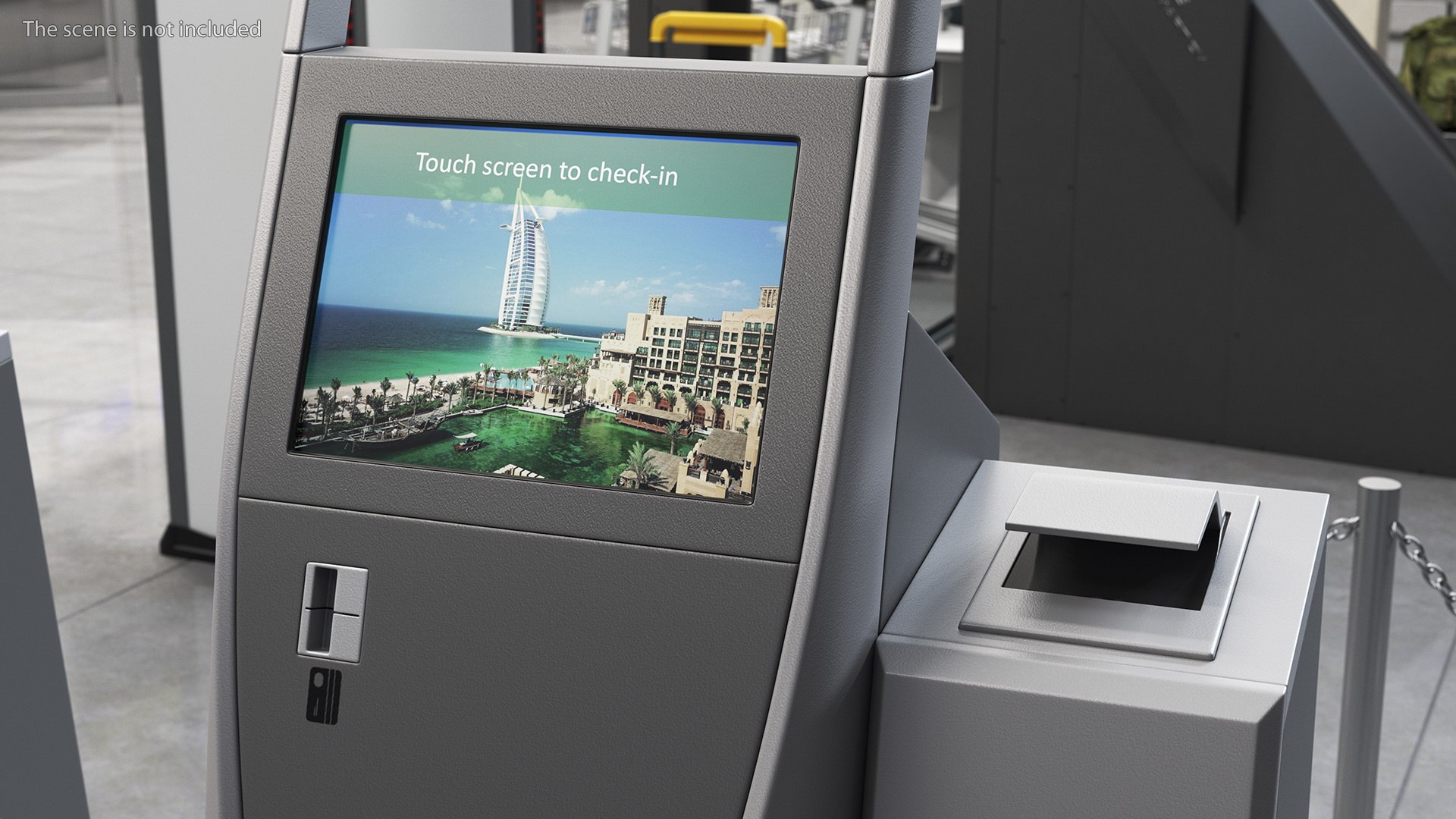 3D Emirates Self Check In Machine Model - TurboSquid 1838091