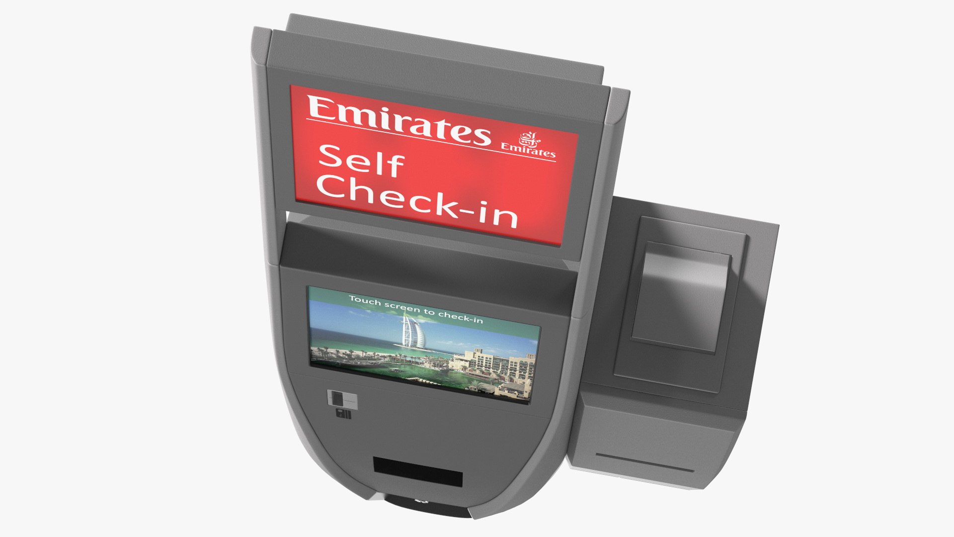 3D Emirates Self Check In Machine Model - TurboSquid 1838091