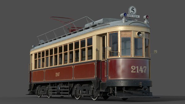 Tram 3D Models for Download | TurboSquid