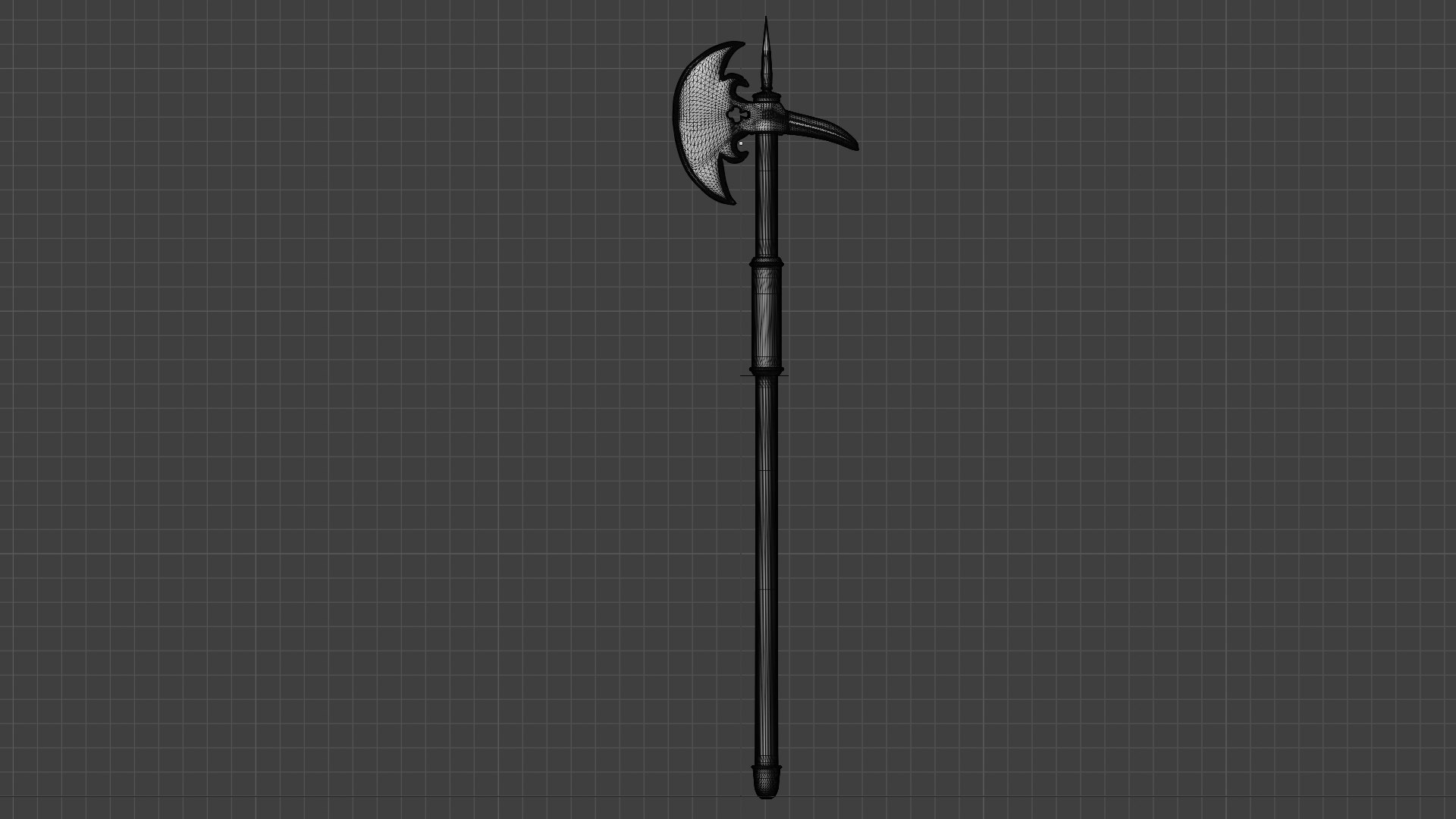 Medieval Halberd 3D Model - TurboSquid 1899330