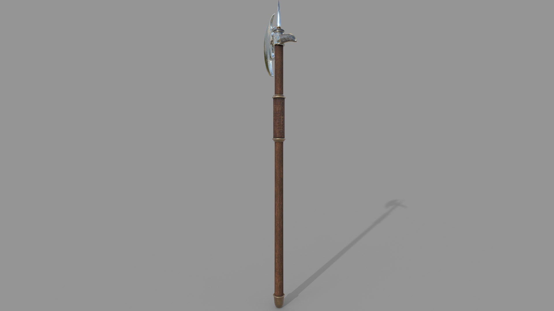 Medieval Halberd 3D Model - TurboSquid 1899330