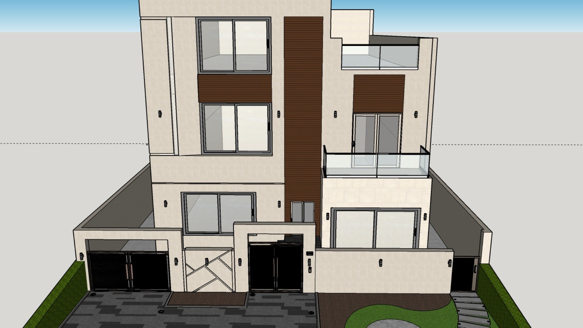 Building Elevation Design 3D Model - TurboSquid 2341692