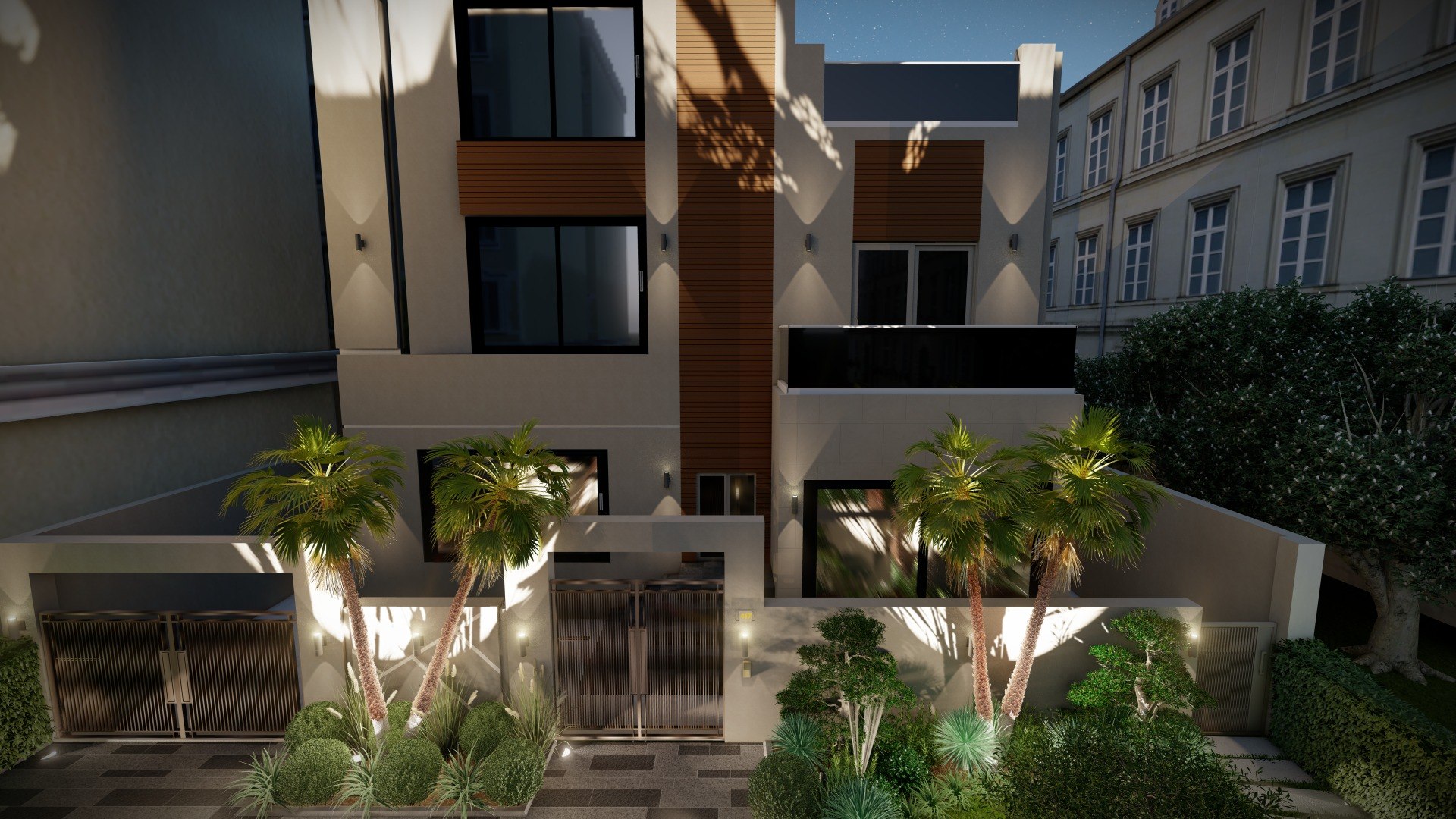 Building Elevation Design 3D Model - TurboSquid 2341692