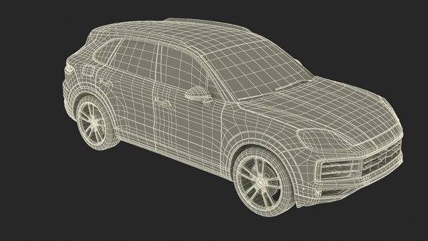 Luxus-SUV mit Allradantrieb und vier Türen, Rot 3D-Modell - TurboSquid ...