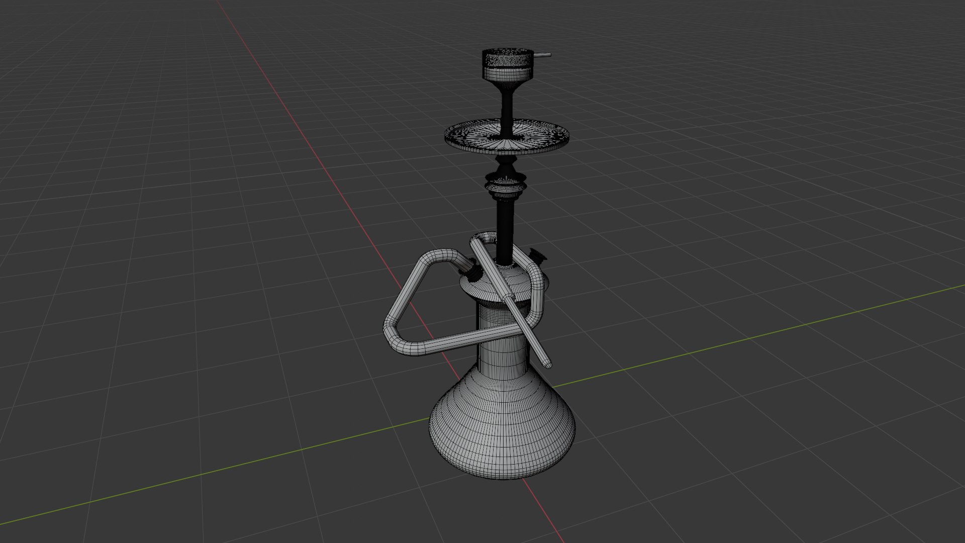 Free 3D Model Nizo Shisha Realistic 3D Model - TurboSquid 2316423