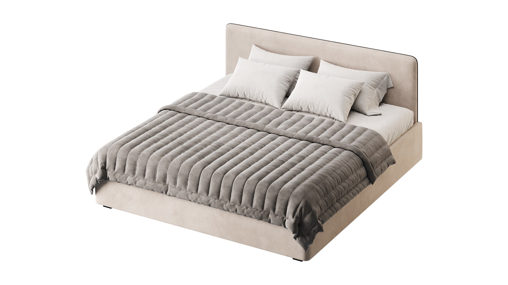 3D Model Barry Bed With Compartment - TurboSquid 2320596