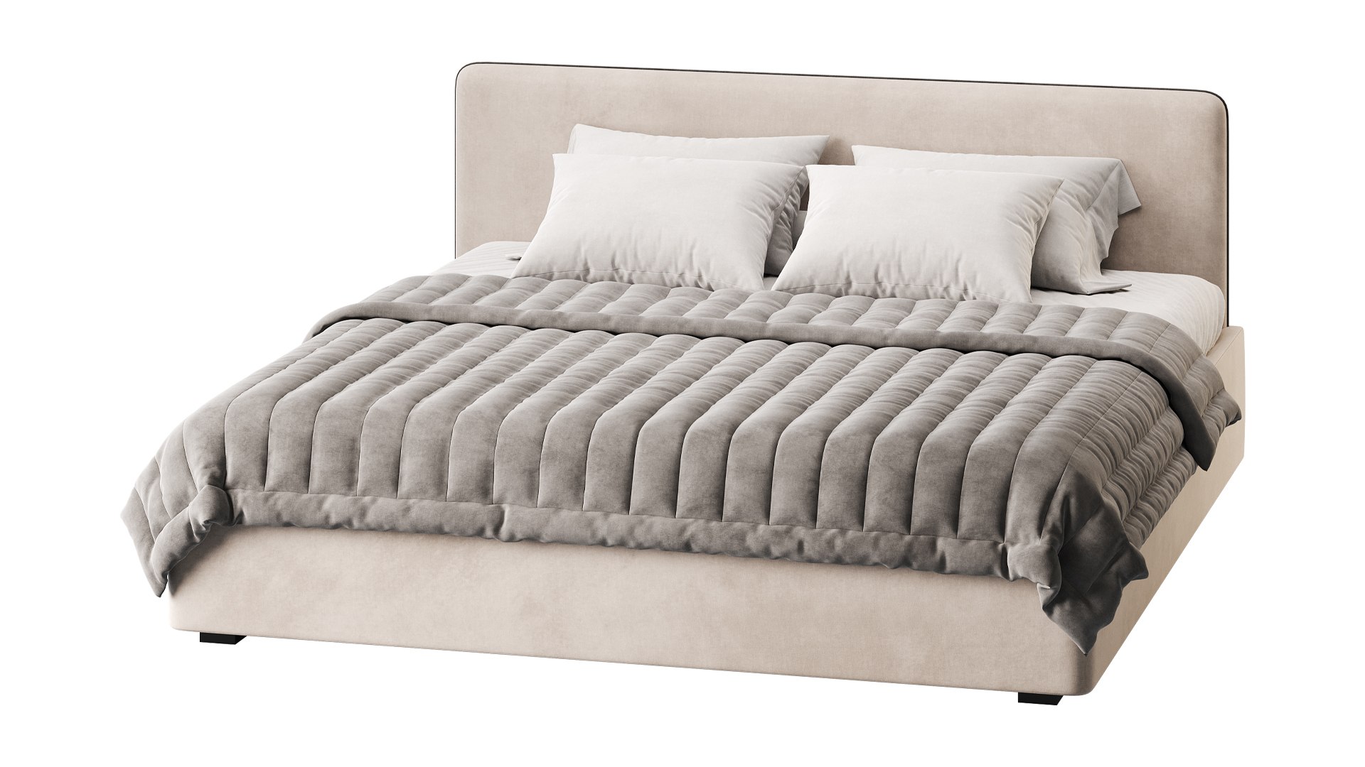 3D Model Barry Bed With Compartment - TurboSquid 2320596