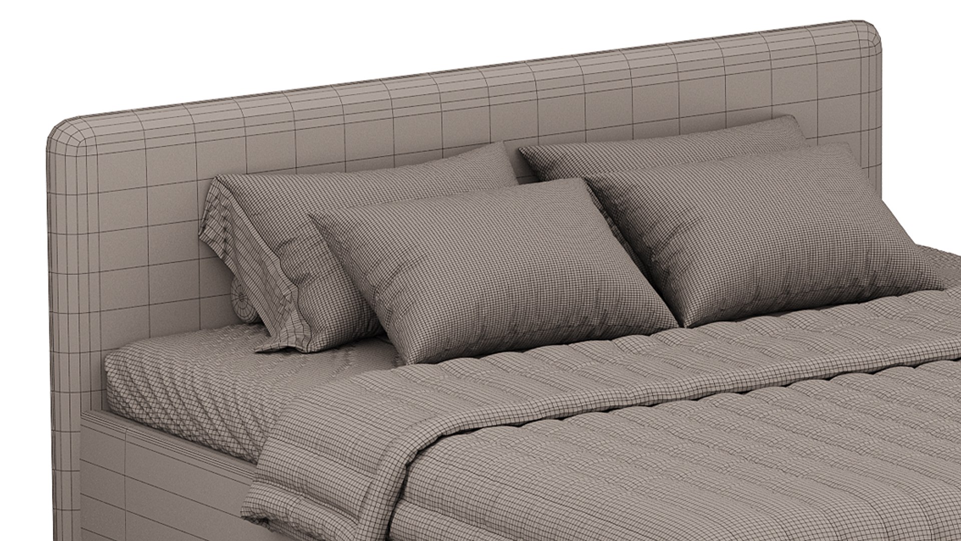 3D Model Barry Bed With Compartment - TurboSquid 2320596