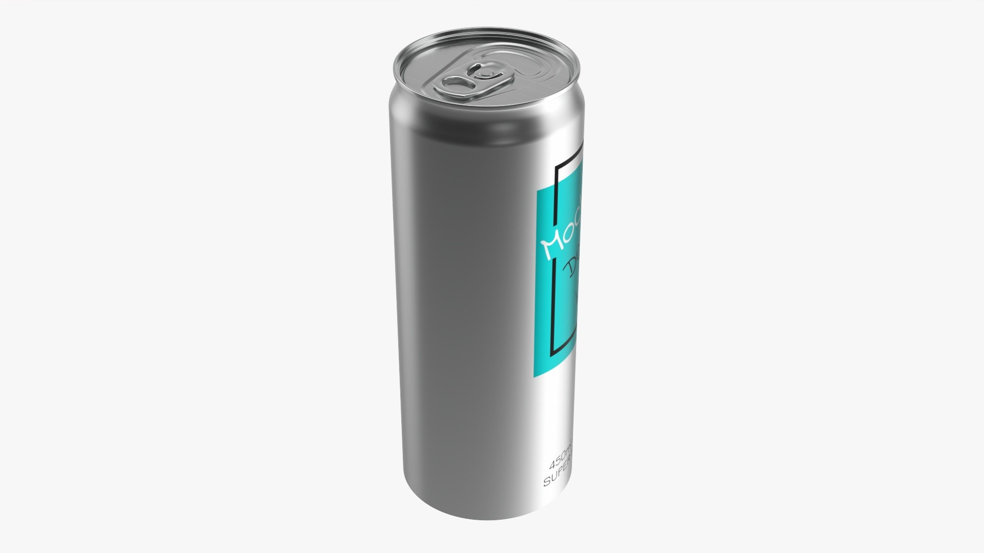 Super Sleek Beverage Can 450 Ml 15-21 Oz 3D Model - TurboSquid 1754783