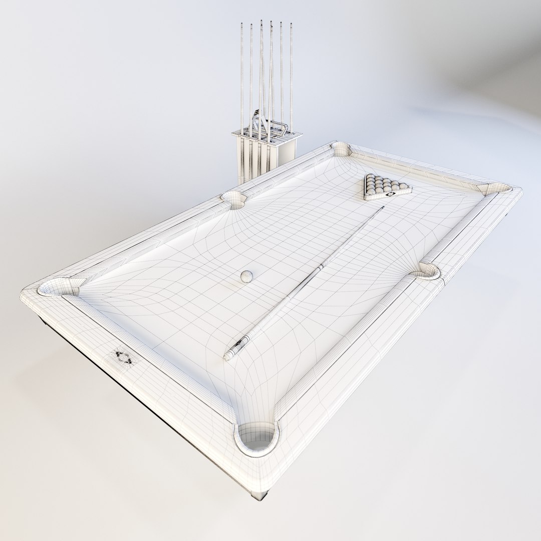 Bridgeport Table Brunswick Billiard 3D - TurboSquid 1320735