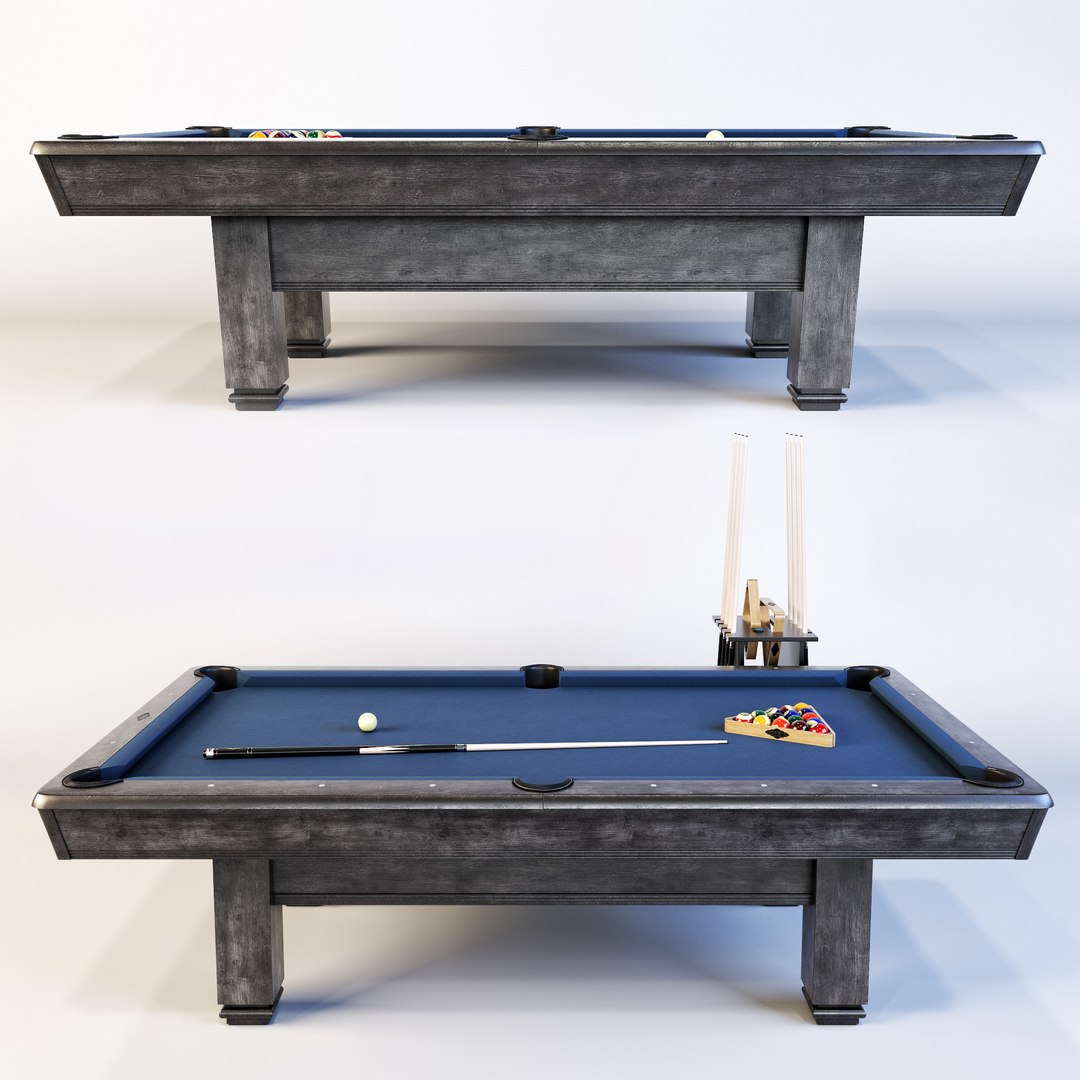 Bridgeport Table Brunswick Billiard 3D - TurboSquid 1320735