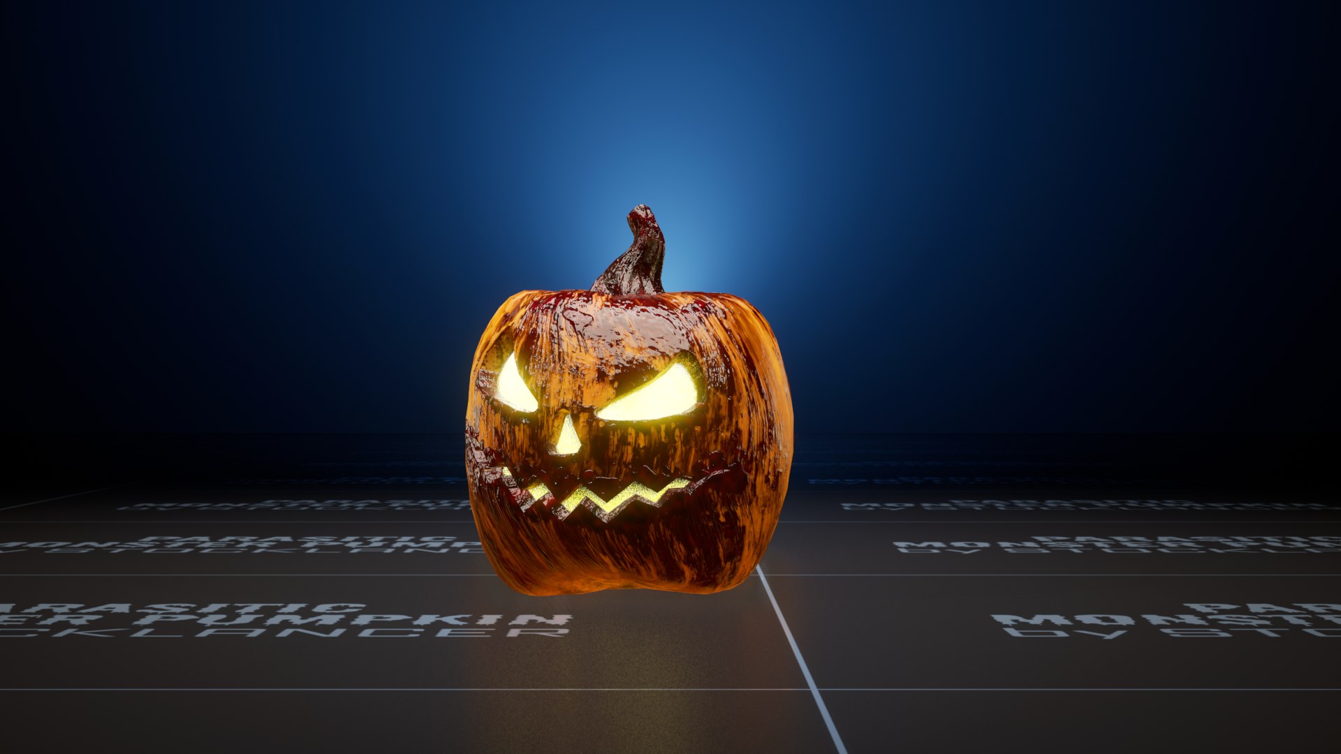 3D Parasitic Monster Pumpkin - TurboSquid 1979535