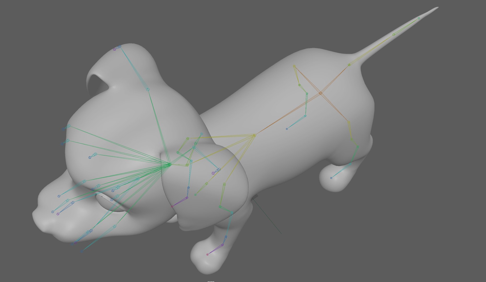 Cartoon Cute Puppy Dog Rig 3D - TurboSquid 1887323