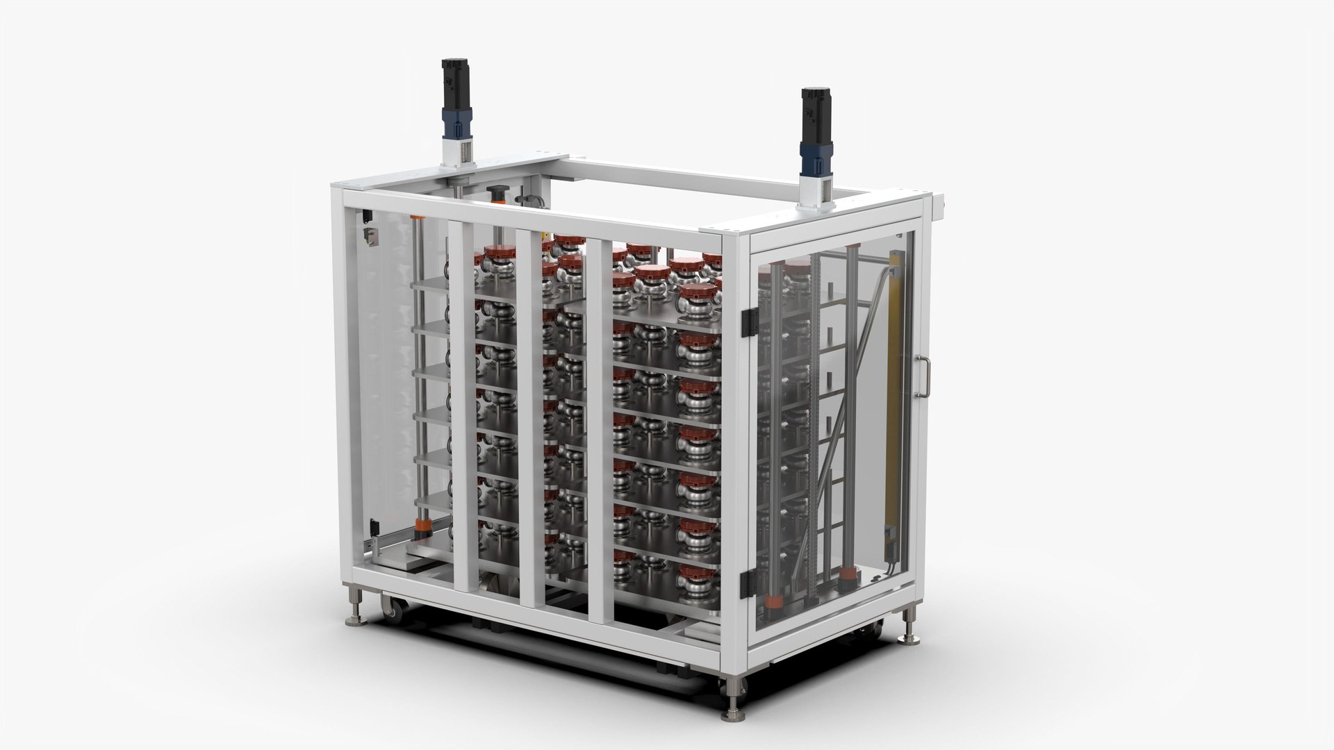 3D Model Automatic Lifting Silo Module - TurboSquid 2011256