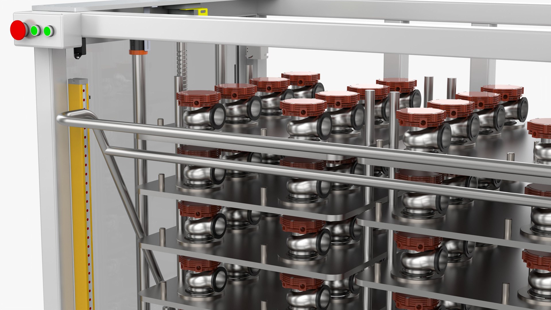 3D Model Automatic Lifting Silo Module - TurboSquid 2011256